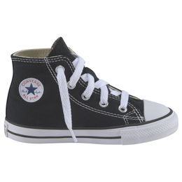 Converse M&auml;dchen Sneaker "CHUCK TAYLOR ALL STAR", Gr. 24, schwarz, Textil, Schuhe, f&uuml;r Kinder