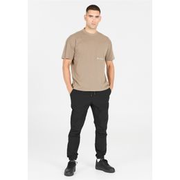 Virtus Herren Sweathose "Jaysoni", schwarz, Gr. L, unifarben, 88% Polyamid, 12% Elasthan, Hosen, Aus atmungsaktivem Material
