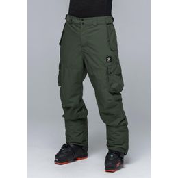BULA Herren Skihose "Liftie", gr&uuml;n, Gr. XL, unifarben, 100% Polyester, Hosen, mit wasserdichter Funktion