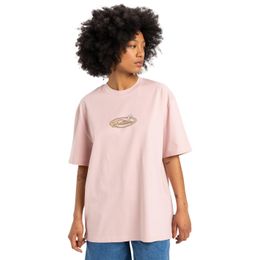 Quiksilver Damen Funktionstop "Yaima Boyfriend", lila, Gr. S, Obermaterial: 100% Baumwolle., Tops