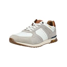 Camel Active Herren Sneaker "Camel Active Sneaker Leder", Gr. 41, wei&szlig;, Leder, Schuhe