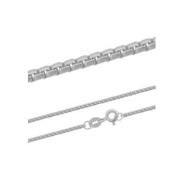 Firetti Damen Collierkettchen "Schmuck Geschenk Silber 925 Venezianerkettengliederung 0,9 mm breit", 50, Silber 925 (Sterlingsilber), B: 0,9mm,