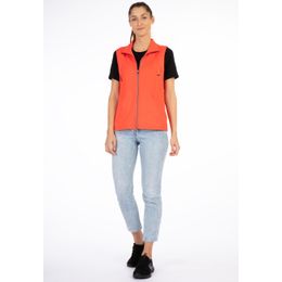 DEPROC Active Damen Funktionsweste "NIGEL PEAK III VEST", orange, Gr. 40, 96% Polyester; 4% Elasthan, Westen, auch in Gro&szlig;en Gr&ouml;&szlig;en erh&auml;ltlich
