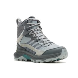 Merrell Damen Wanderschuh "SPEED STRIKE 2 THERMO MID WP", Gr. 38monument, Leder, Synthetik, Schuhe, wasserdicht, w&auml;rmend, gef&uuml;ttert