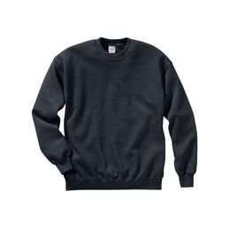 Damen Sweatshirt, schwarz, Gr. 6, Fruit of the Loom, unifarben, 80% Baumwolle, 20% Polyester, Sweatshirts