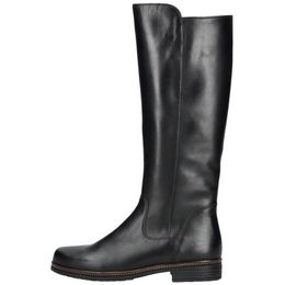 Gabor Damen Stiefel "Gabor Stiefel Leder/Textil", Gr. 38, schwarz, Leder, Textil, Schuhe
