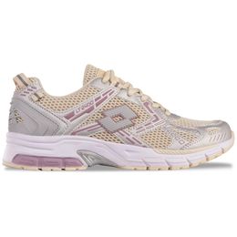Lotto Damen Sneaker, Gr. 40, silber, Kunstfaser, Synthetik, Mesh, Schuhe, - in angesagtem Y2K Style