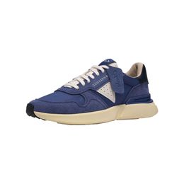 Clarks Herren Sneaker "Clarks Sneaker Veloursleder/Textil", Gr. 45blau, Textil, Veloursleder, Schuhe