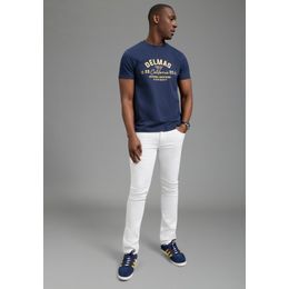 DELMAO Herren Rundhalsshirt "Neue Kollektion"dunkelblau, Gr. XXXL, bedruckt, Single Jersey, Obermaterial: 100% Baumwolle, Shirts, normale Passform,
