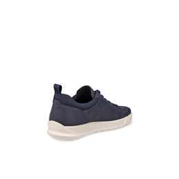 Ecco Herren Sneaker "BYWAY", Gr. 41dunkelblau, Nubukleder, Schuhe, Schn&uuml;rschuh, Halbschuh, Freizeitschuh mit griffiger Laufsohle