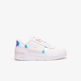 Lacoste Damen Sneaker "T-CLIP 124 2 SFA", Gr. 37, wei&szlig;, Leder, Schuhe