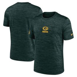 Nike Damen T-Shirt "Nike T-Shirt Green Bay Packers Nike Velocity SS", grau, Gr. S, 100% Polyester, Shirts