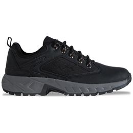 Lotto Damen Sneaker, Gr. 44, schwarz, Synthetik, Textil, Schuhe, - mit extra starker Profilierung