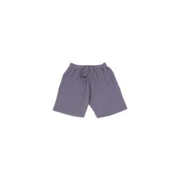 Shorts DROPSIZE "Dropsize WAFFLE SHORTS", Herren, Gr. L, US-Gr&ouml;&szlig;en, steel grau, 100% Baumwolle, unifarben, relaxed fit, Hosen Shorts