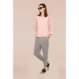 Damen Blusenshirt "Blusenshirt", beige, Gr. 34, Rick Cardona BY HEINE, unifarben, 100% Polyester, Unterteil:5% Elasthan, 95% Viskose, Shirts