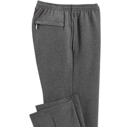 Hajo Herren Trainingshose, grau, Gr. 29, unifarben, 62% Baumwolle, 33% Polyester, 5% Elasthan, Hosen