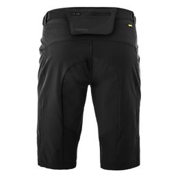 Gonso Herren Fahrradhose "Trail Shorts Hipbag M", schwarz, Gr. S, 85% Polyester, 15% Elasthan, Hosen, Bewegungselastisch, strapazierf&auml;hig und