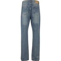 2Y STUDIOS Herren Bequeme Jeans "2Y Studios 2Y Amaru Ankle Straight Jeans", blau, Gr. 38, unifarben, 100% Baumwolle, Jeans