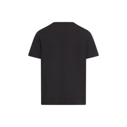 Camel Active Herren T-Shirt, schwarz, Gr. XXXL, unifarben, Jersey, Obermaterial: 71% Baumwolle, 25% Polyester, 4% Elasthan, Shirts, mit Logo-Stickerei