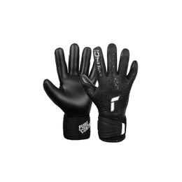 Reusch Kinder Torwarthandschuhe "Pure Contact Infinity Junior", schwarz, Gr. 5,5, unifarben, 49% Elastodien, 43% Polyester, 8% Polyamid, Handschuhe,