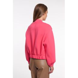 Rino & Pelle RINO & PELLE Damen Blouson "NOON"pink punch, Gr. 38, unifarben, Satin, Obermaterial: 78% Viskose, 15% Polyamid, 7% Elasthan. Futter: 100% Polyester,