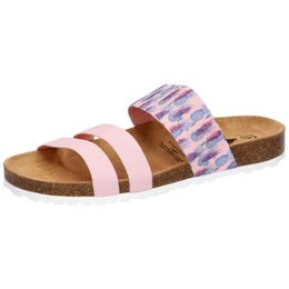 Lico Damen Pantolette "Pantolette Bioline Summer", Gr. 40, rosa, Synthetik, Schuhe
