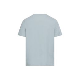 Camel Active Herren T-Shirt, blau, Gr. XL, unifarben, Jersey, Obermaterial: 71% Baumwolle, 25% Polyester, 4% Elasthan, Shirts, mit Rundhals und