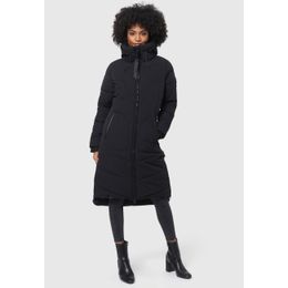 Marikoo Damen Winterjacke "Benikoo", schwarz, Gr. XXXL, Obermaterial: 92% Nylon, 8% Elasthan. Futter: 100% Polyester. Wattierung: 100% Polyester.