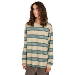 Element Herren Longtop "Lowcase Pigment", beige, Gr. S, Obermaterial: 100% Baumwolle., Tops