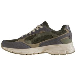 Lotto Damen Sneaker, Gr. 37, gr&uuml;n, Kunstfaser, Synthetik, mehrfarbig, Schuhe, - mit Flexkerben f&uuml;r nat&uuml;rlichen Bewegungsablauf