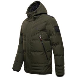 STONE HARBOUR Herren Steppjacke "Romaan", gr&uuml;n, Gr. XL, Obermaterial: 100% Polyester. Futter: 100% Polyester. Wattierung: 100% Polyester.