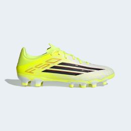 Fu&szlig;ballschuh "F50 LEAGUE MG", adidas Performance, Gr. 39team solar gelb 2, core schwarz, lucid rot, Synthetik, Textil, Schuhe, f&uuml;r viele verschiedene