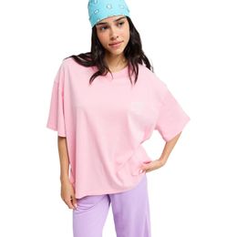 Roxy Damen T-Shirt "Talloversize Washed", rosa, Gr. XS, Obermaterial: 100% Baumwolle., Shirts