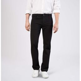MAC Herren Straight-Jeans "Arne", schwarz, Gr. 36, unifarben, Denim/Jeans, Obermaterial: 62% Polyester, 33% Viskose, 5% Elasthan, Jeans, in