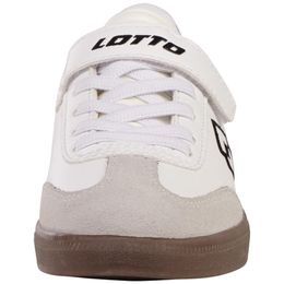 Lotto Kinder Sneaker, Gr. 25, schwarz-wei&szlig;, Synthetik, Schuhe, - im angesagten Terrace Style