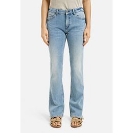 Smith & Soul SMITH & SOUL Damen Bootcut-Jeanslight denim, Gr. 29, clean, unifarben, Denim/Jeans, Obermaterial: 94% Baumwolle, 6% Elasthan, Jeans, elastische