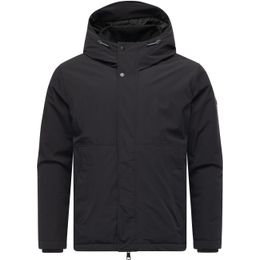 Ragwear Herren Outdoorjacke "Saqon YOUMODO", schwarz, Gr. XL, Obermaterial: 90% Nylon, 10% Elasthan. Innenfutter: 100% Polyester. Wattierung: 100%