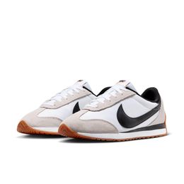 Nike Sportswear Herren Sneaker "PACIFIC", Gr. 44wei&szlig;, schwarz, platinum tint, Leder, Textil, Schuhe, inspiriert vom Design des Nike Cortez