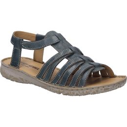 Josef Seibel Damen Sandale "Ivy 02, azur", Gr. 39, blau, Obermaterial: 100% Rindsleder Leather cow., Schuhe
