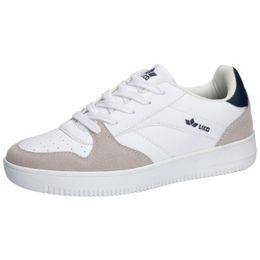 Lico Herren Sneaker "Freizeitschuh Chad", Gr. 41, wei&szlig;, Synthetik, Schuhe