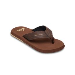 Quiksilver Herren Sandale "Monkey Wrench", Gr. 14braun 3, Obermaterial: 90% Synthetik/10% Nylon-Textil, Futter: 100% Nylon-Textil, Laufsohle: 100%
