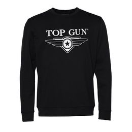Top Gun Herren Sweater "TG24038", schwarz, Gr. XXL, Obermaterial: 60% Baumwolle, 40% Polyester, Sweatshirts