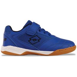 Lotto M&auml;dchen Hallenschuh, Gr. 33, blau, Kunstfaser, Synthetik, mehrfarbig, Schuhe, - in kinderfu&szlig;gerechter Passform