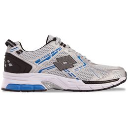 Lotto Damen Sneaker, Gr. 42, silber, Kunstfaser, Synthetik, Mesh, Schuhe, - in angesagtem Y2K Style