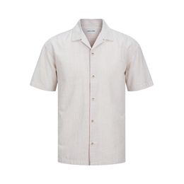 Jack & Jones Jack & Jones Button Up Shirt 'JJESummer Resort' male Beige size XS