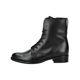 Gabor Damen Schn&uuml;rstiefelette "Gabor Stiefelette Leder", Gr. 40schwarz, Leder, Schuhe