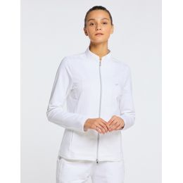 Joy Sportswear Damen Sweatjacke "DORIT"wei&szlig;, Gr. 52, Obermaterial: 70% Baumwolle, 25% Polyester, 5% Elasthan, Sweatjacken