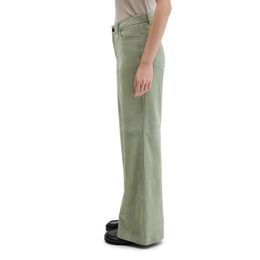 Marc O'Polo MARC O'POLO Damen Lederhose "aus softem Ziegenleder"fresh sage, Gr. 38, unifarben, Obermaterial: 100% Leder. Futter: 100% Polyester, Hosen