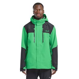 Jack Wolfskin Herren Funktionsjacke "JASPER 2L JKT M"lizard, Gr. M, Obermaterial: 100% Polyester; Futter: 100% Polyester, Jacken