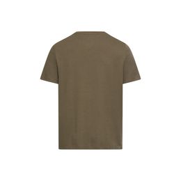 Camel Active Herren T-Shirt, braun, Gr. XXL, unifarben, Jersey, Obermaterial: 71% Baumwolle, 25% Polyester, 4% Elasthan, Shirts, mit Logo-Stickerei